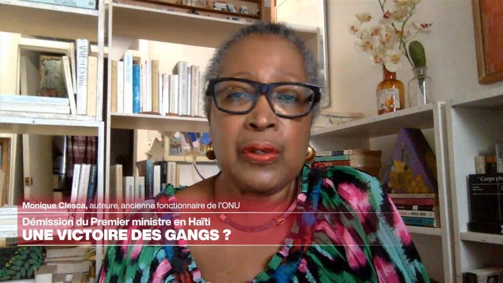 Haïti : la démission d'Ariel Henry, "une excellente nouvelle" pour l'autrice Monique Clesca - En ...